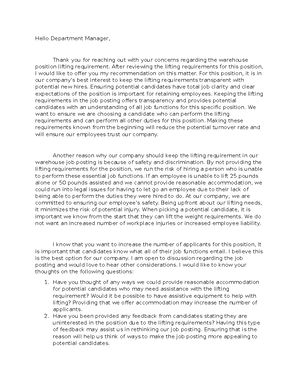 HRM310 Changing Work Environment - Changing Work Environment Southern ...