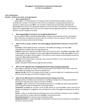 D089 Study Guide Questions - D089 - Study Guide Questions Module 1 ...