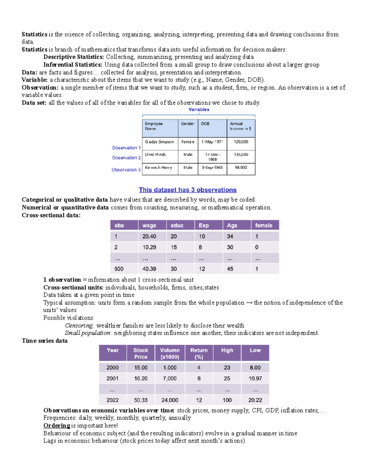 SB Midterm Study Guide: Key Statistics Concepts and Methods - Studocu