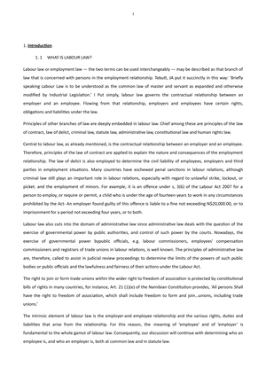 Labour Act 2007 - Namibia Labour Act, 2007 Act 11 of 2007 Legislation ...