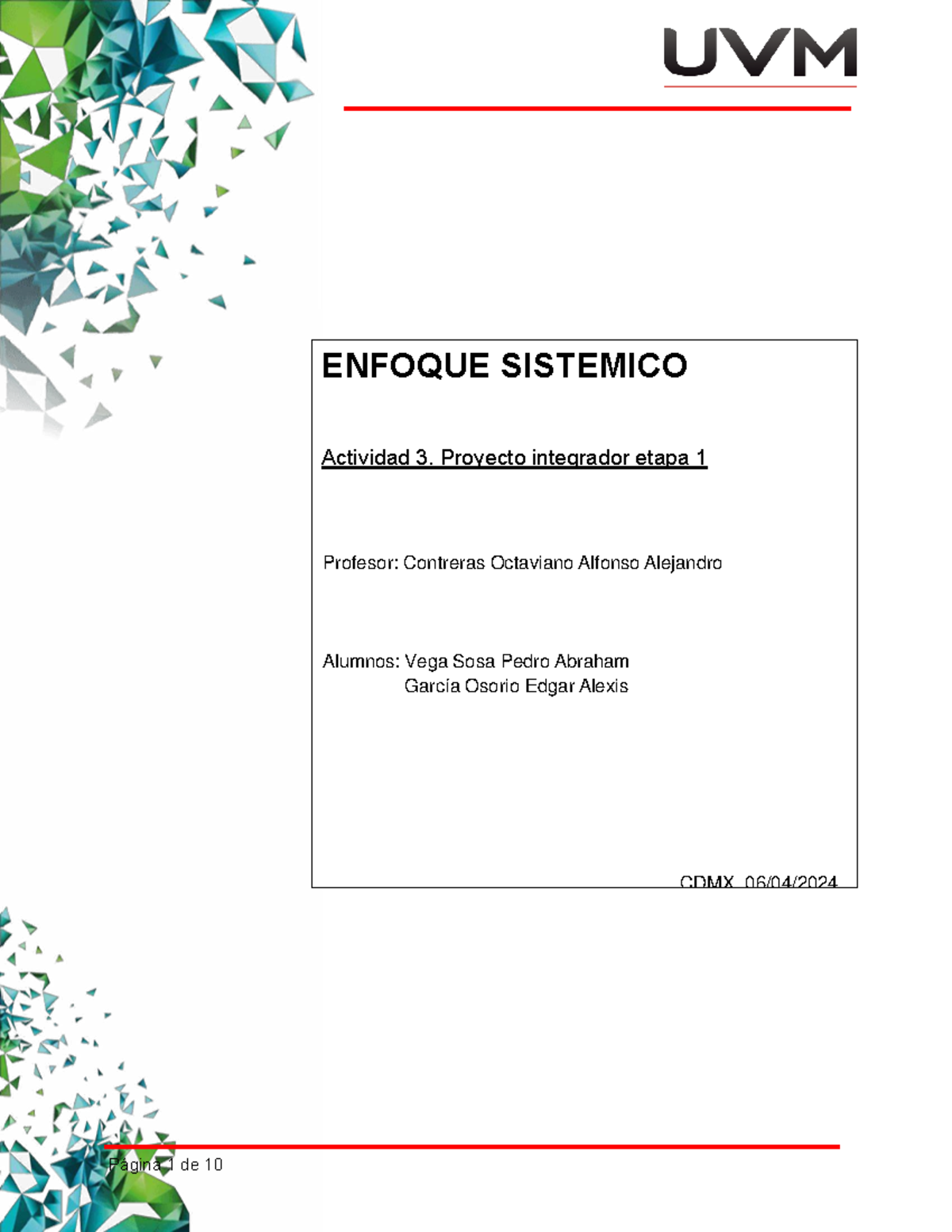 Actividad 8. Proyecto integrador etapa 3: Metodología ágil y ERP - Studocu