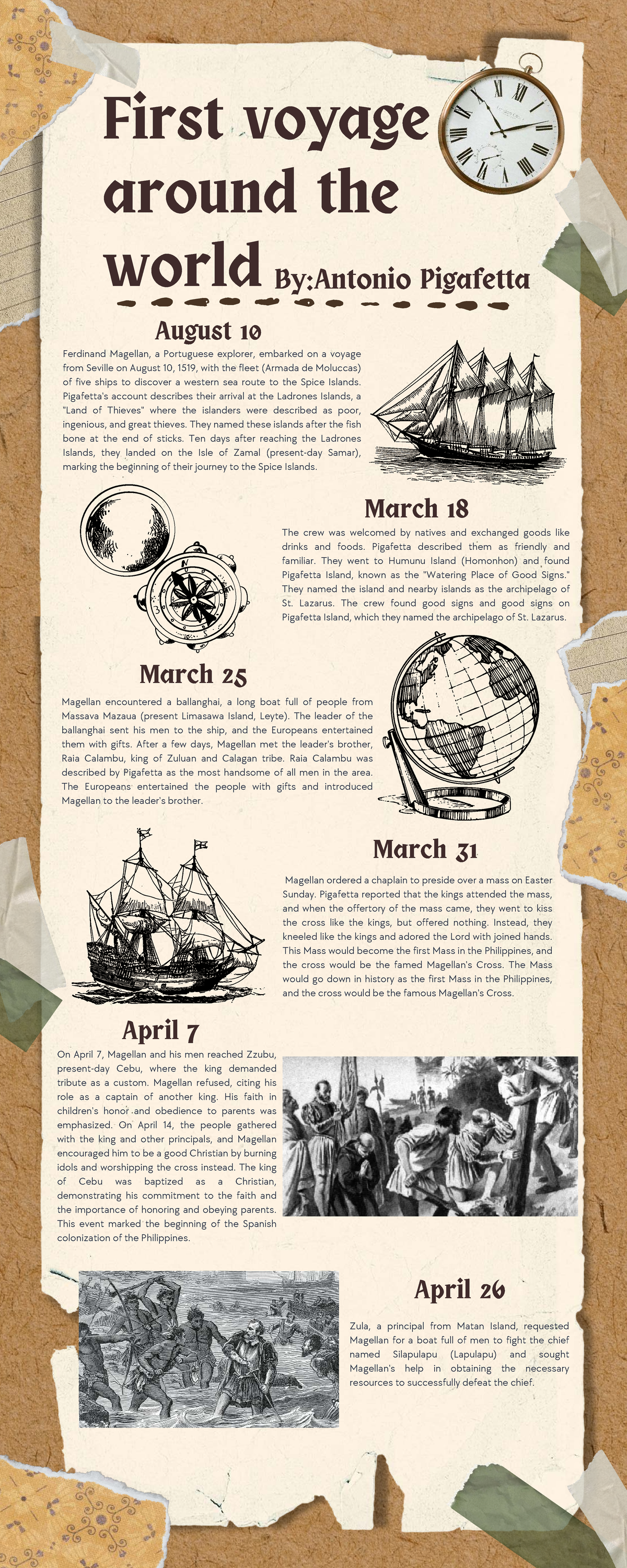First Voyage Around the World: Magellan's Journey (HIST 101) - Studocu