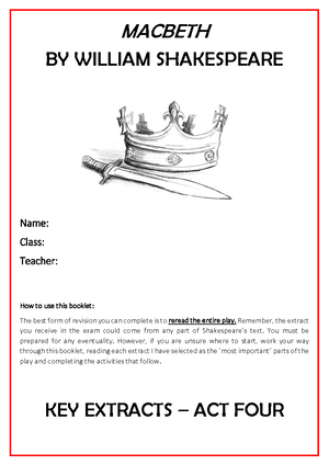 Macbeth-Practice-Questions - Macbeth by William Shakespeare Practice ...