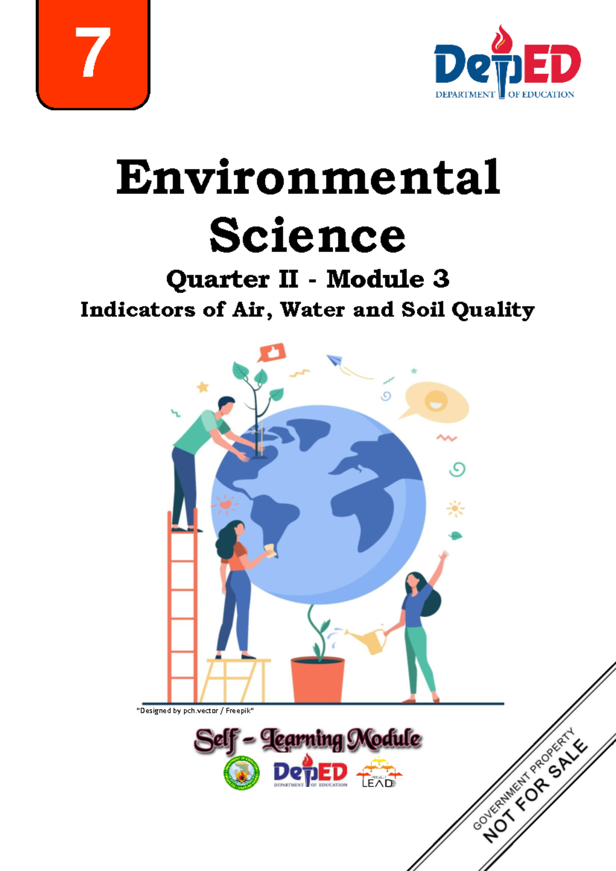 Environmental Science SLM Q2 Module 3: Air, Water & Soil Quality ...