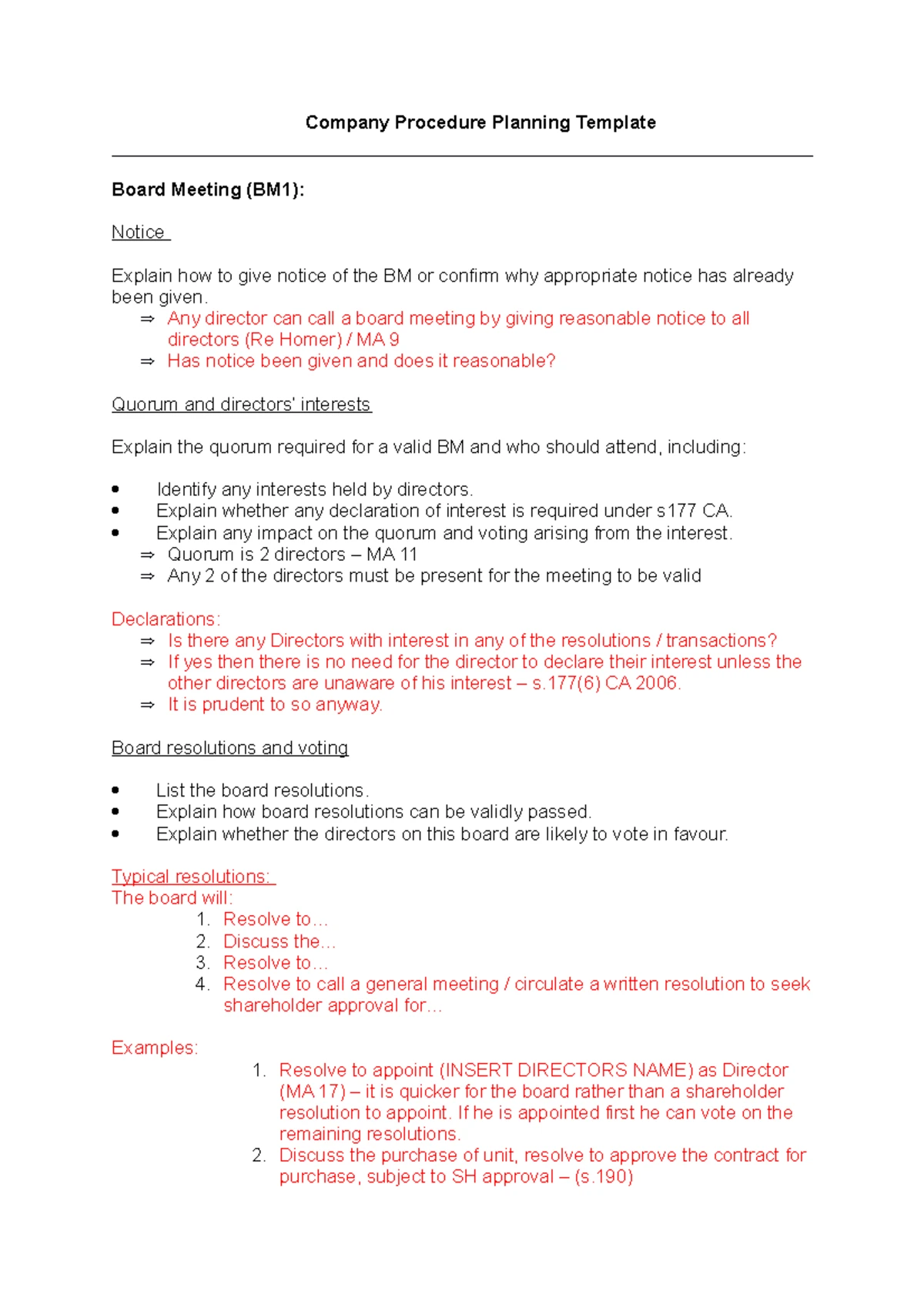 LPC 5: Drafting a Directions Order for Case Management - Studocu