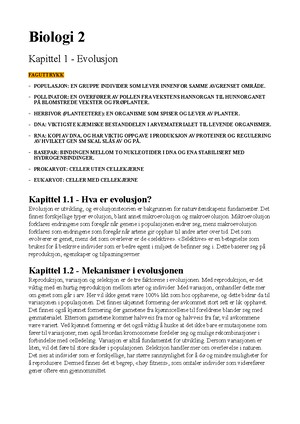 1668163881720 Eksamen Biologi 2 V 2022 med løsningsforslag - Studocu