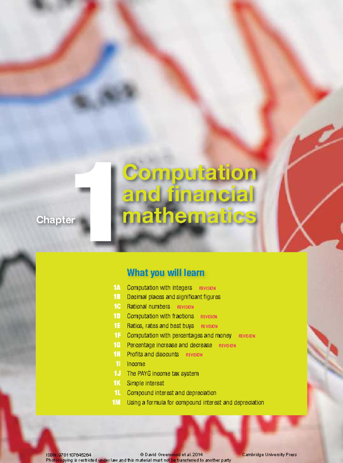 1 - Computation and Financial Mathematics: Chapter Overview and Key ...