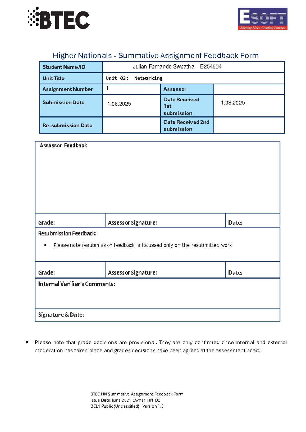 Unit 02: Networking Assignment - LAN Design Implementation for Redco - Studocu