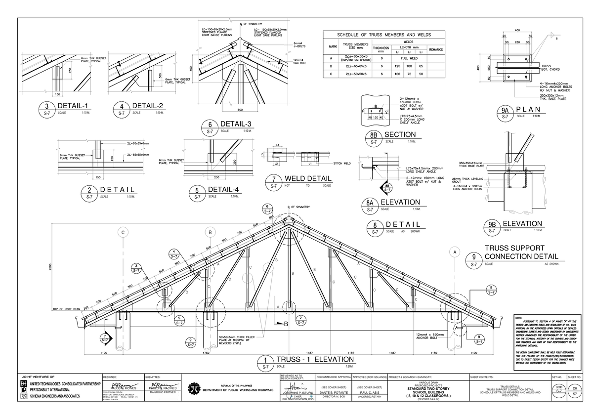 STANDARD TWO-STOREY SCHOOL BUILDING (8, 10 & 12-CLASSROOMS) DESIGN ...