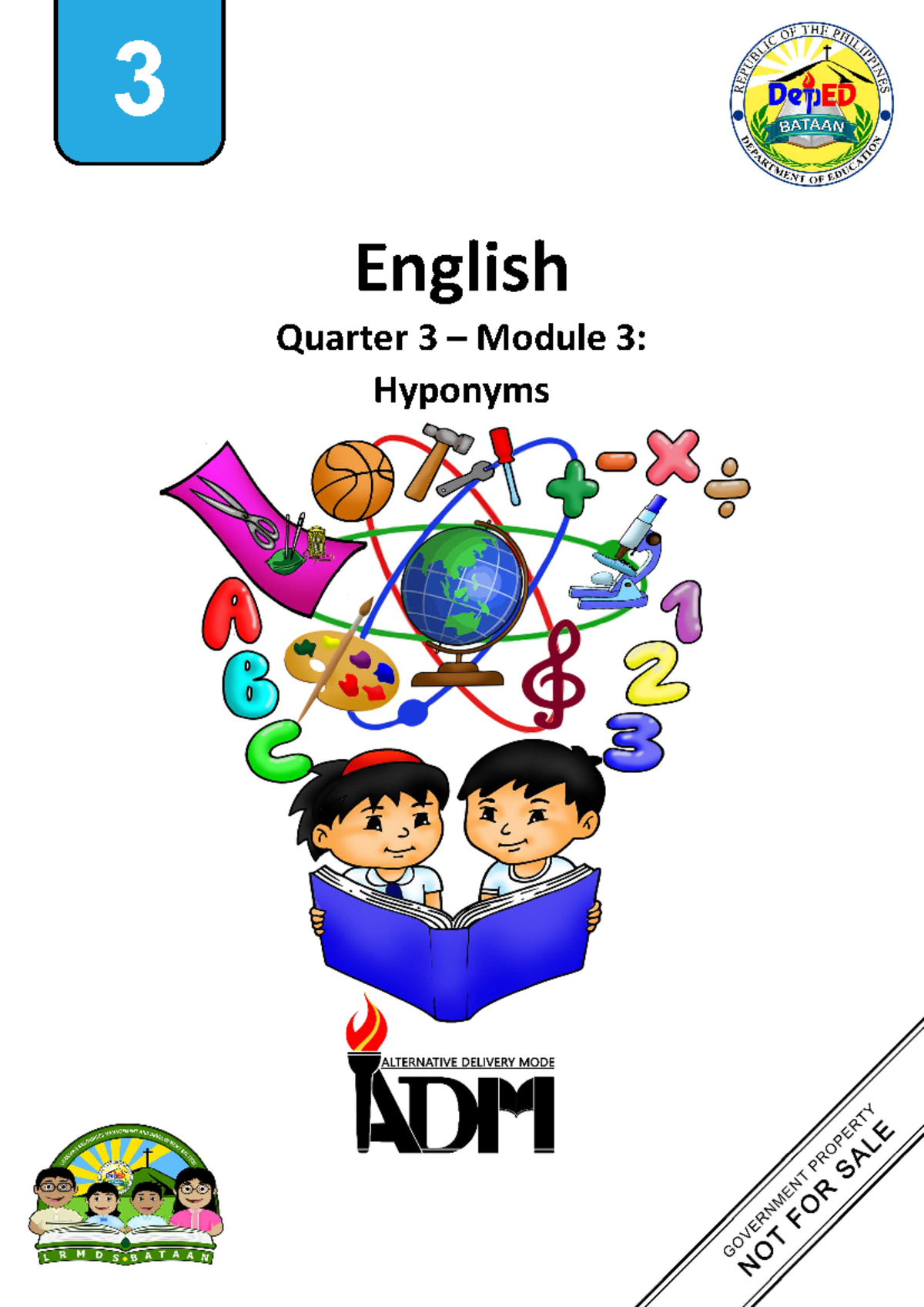 English 3 Q3 Module 3: Understanding Hyponyms and Superordinates - Studocu