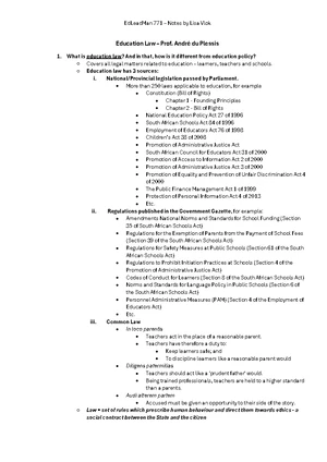 Mrteq 2015 summary - Notes - The Minimum Requirements for Teacher ...