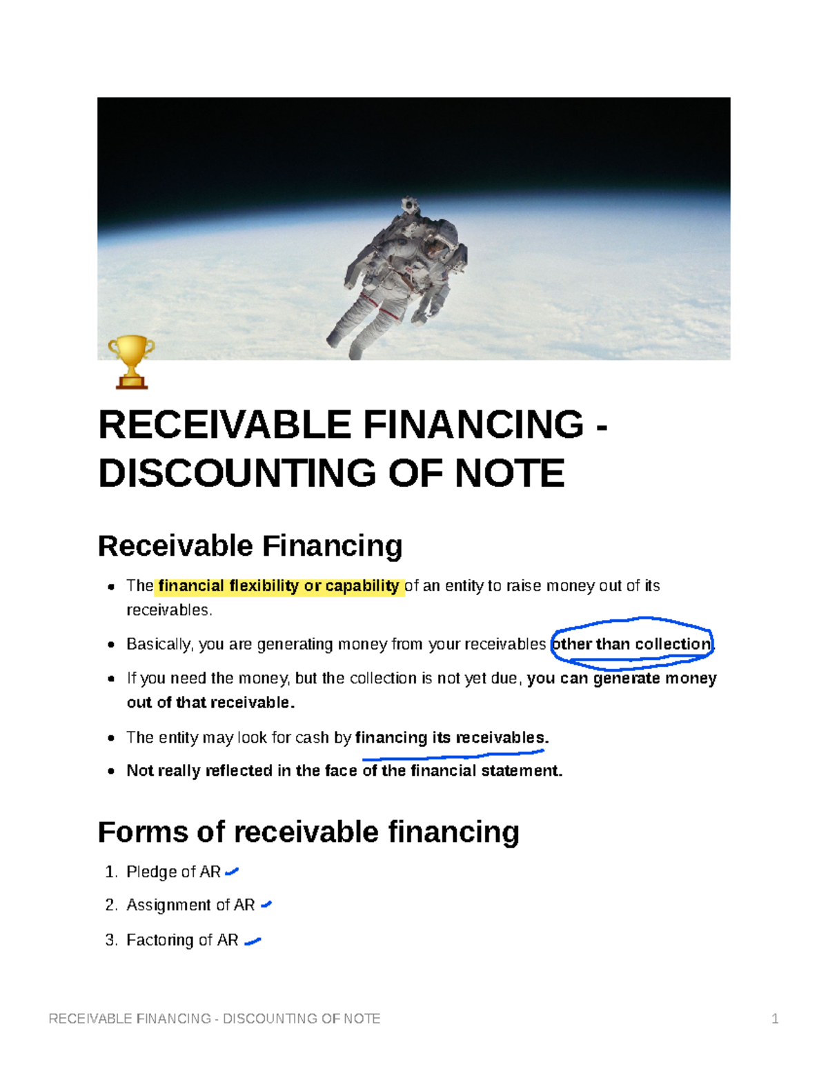 Receivable Financing: Understanding Discounting of Notes Receivable ...