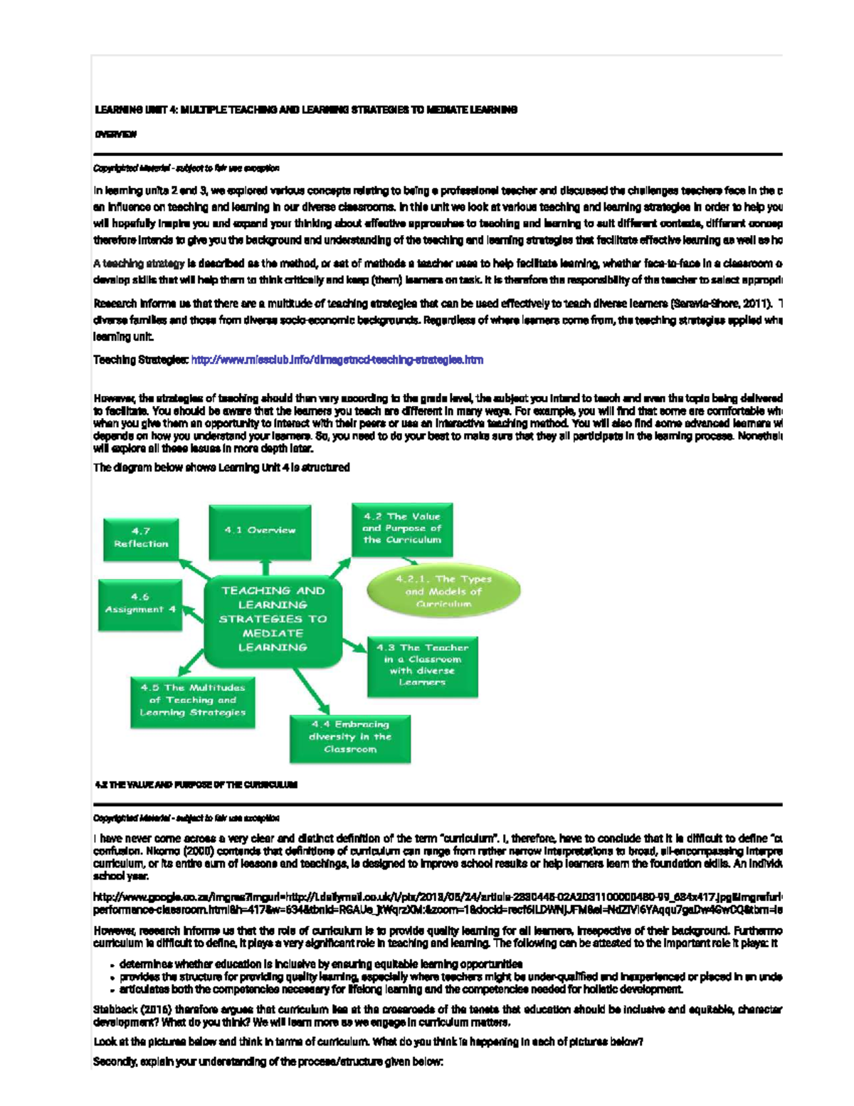 BPT 4: Diverse Teaching & Learning Strategies for Effective Mediation ...