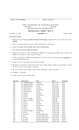 Math 1229 - math 1229 summary notes and concept review - MATH 1229 ...