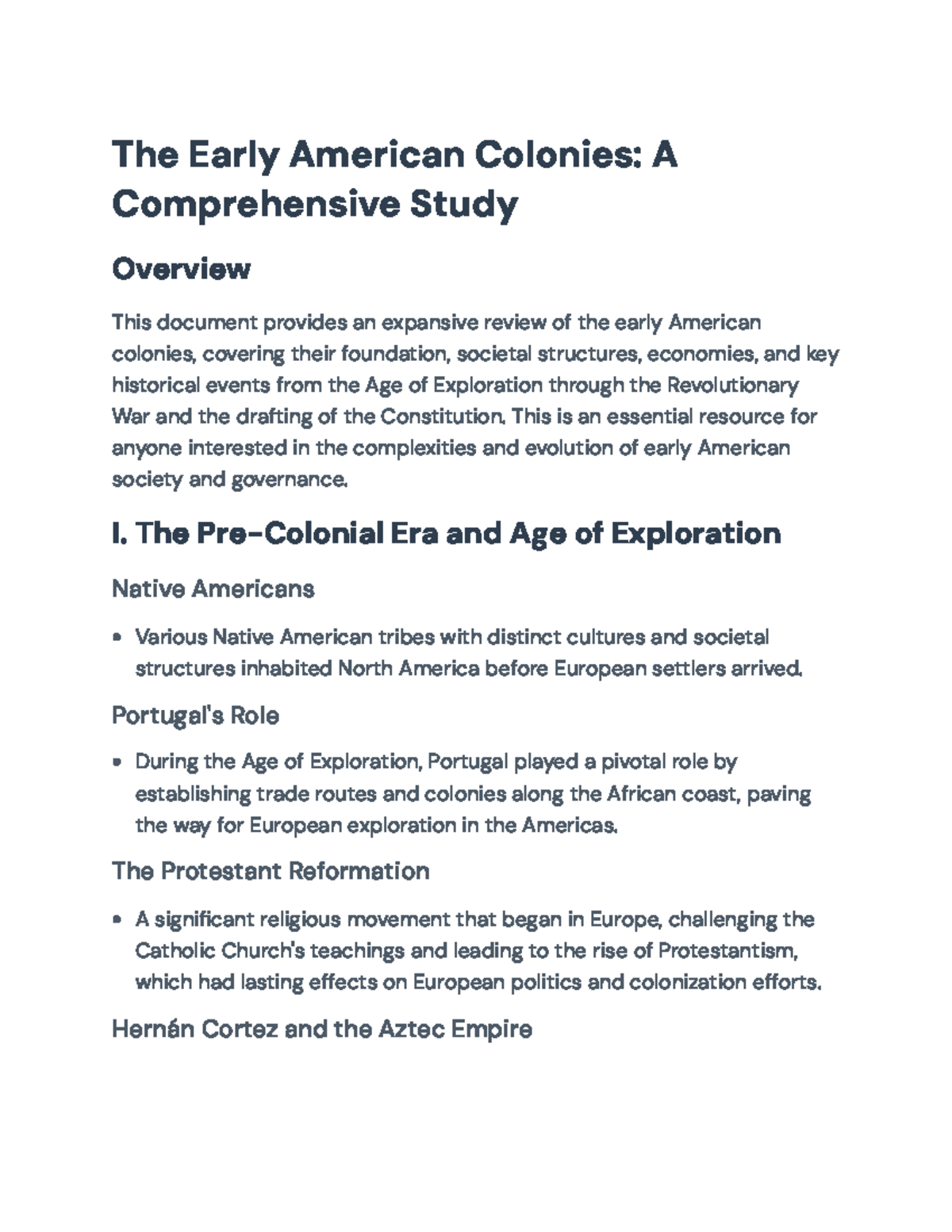 Early American Colonies: Foundations, Struggles, and Independence - The ...