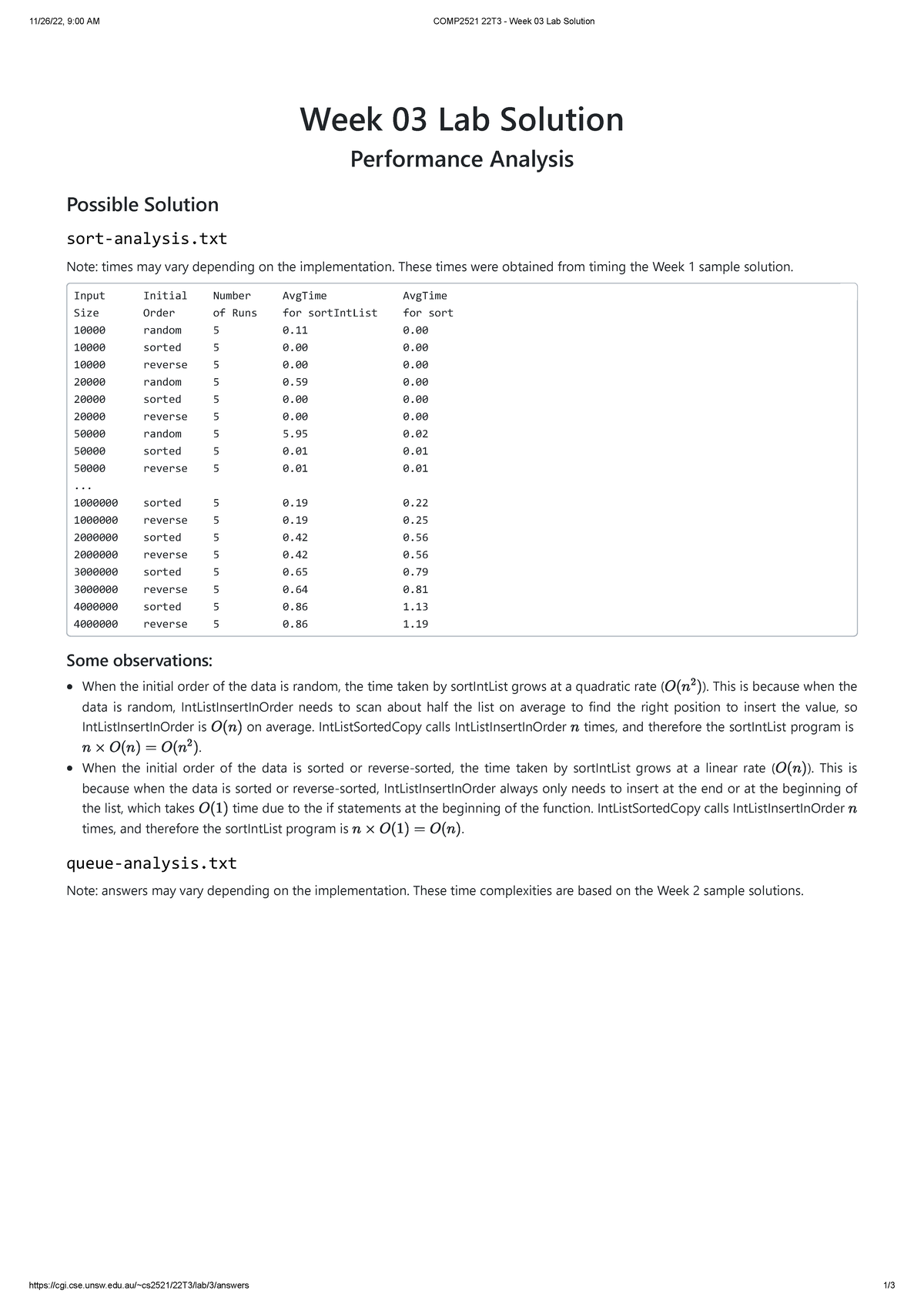 COMP2521 22T3 - Week 03 Lab Solution - 11/26/22, 9:00 AM COMP2521 22T3 ...