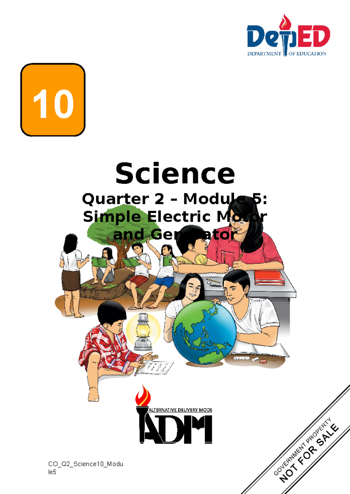 Science 10 Q2 Mod5 Simple-Electric-Motor-and-Generator ver2 - CO_Q2 ...