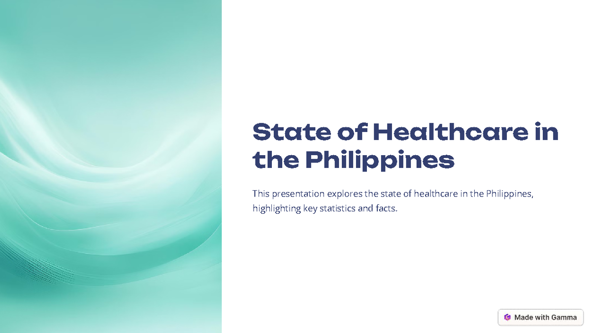 State of Healthcare in the Philippines: Key Insights and UHC Impact ...