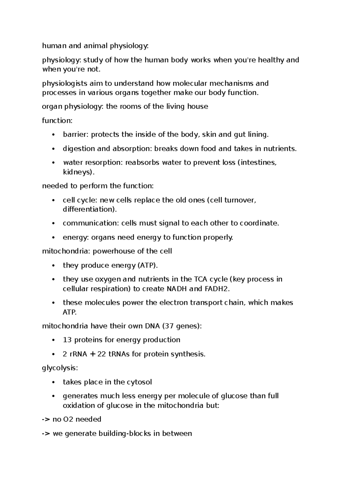 Human and Animal Physiology: Understanding Body Functions and ...