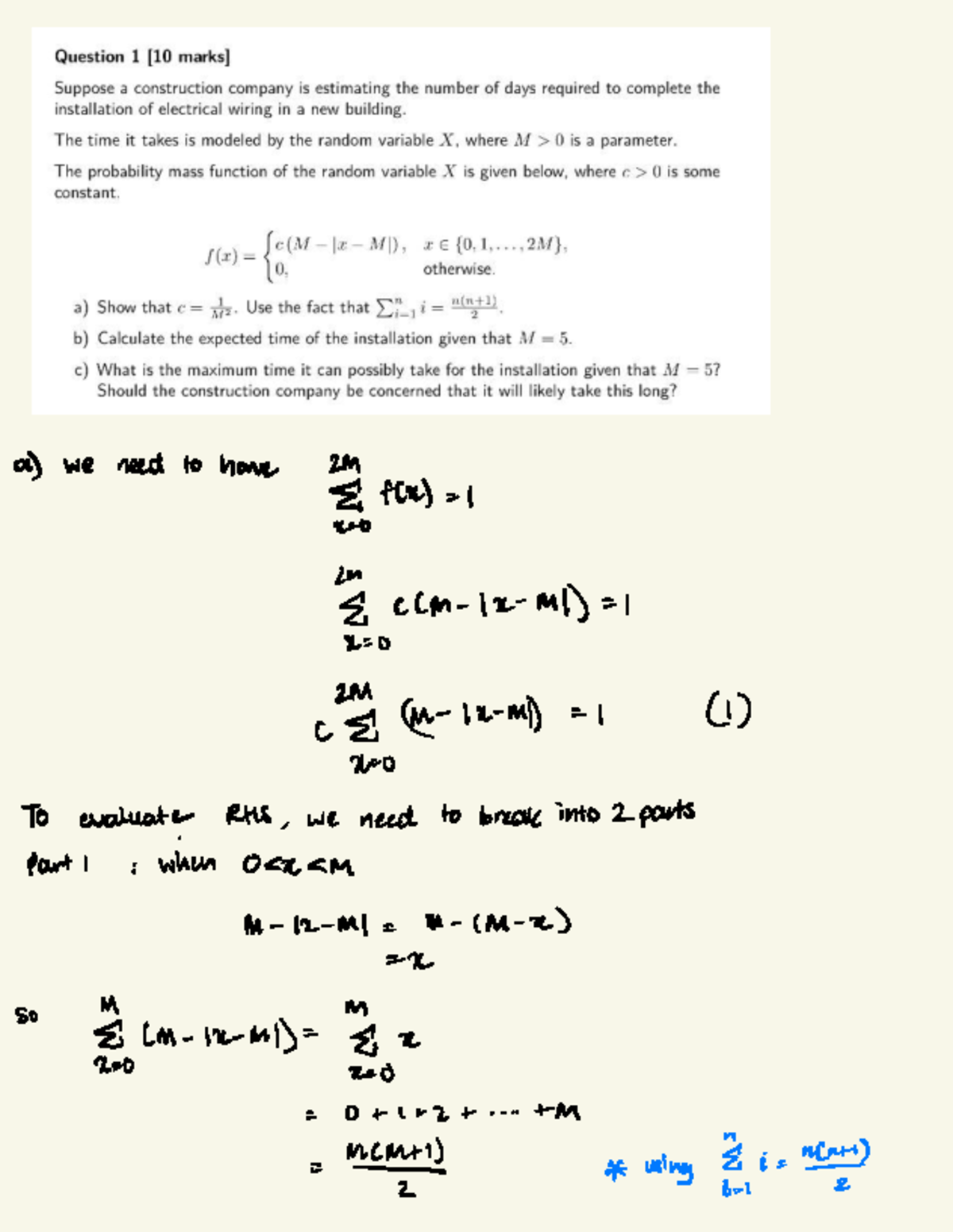 MATH 101: Assessment Task 1 - Probability and Statistics Analysis - Studocu