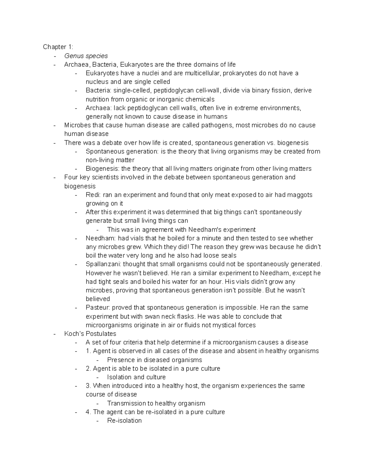 Microbiology Study Guide: Key Concepts and Overview (BIO 101) - Studocu