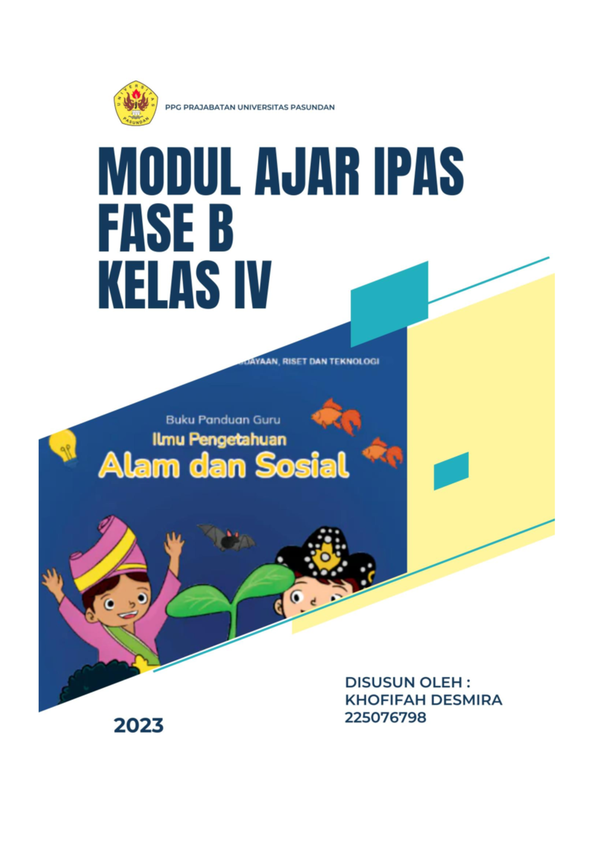 Modul Ajar IPAS Kelas 4 SD: Kurikulum Merdeka 2022 - Studocu