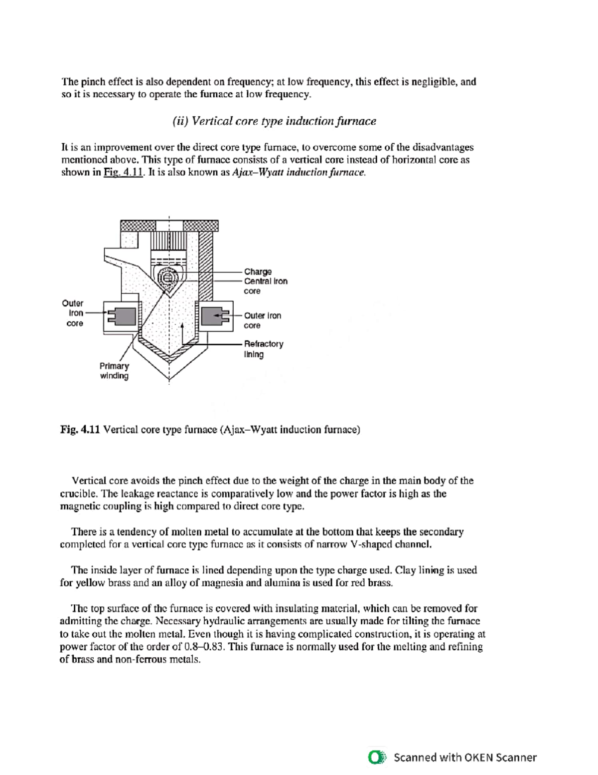 Ajax Wyatt Furnace - Study Material on Vertical Core Induction Furnaces ...