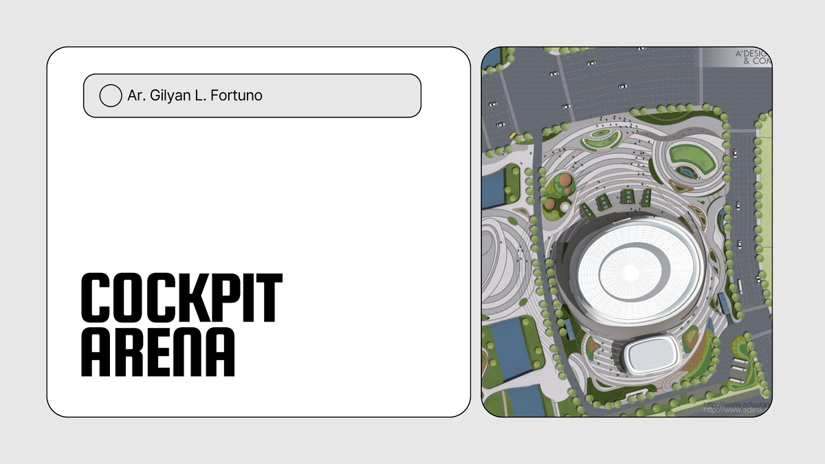 Cockpit Arena Design Guidelines (PD 1096) for Cockfighting Events - Studocu