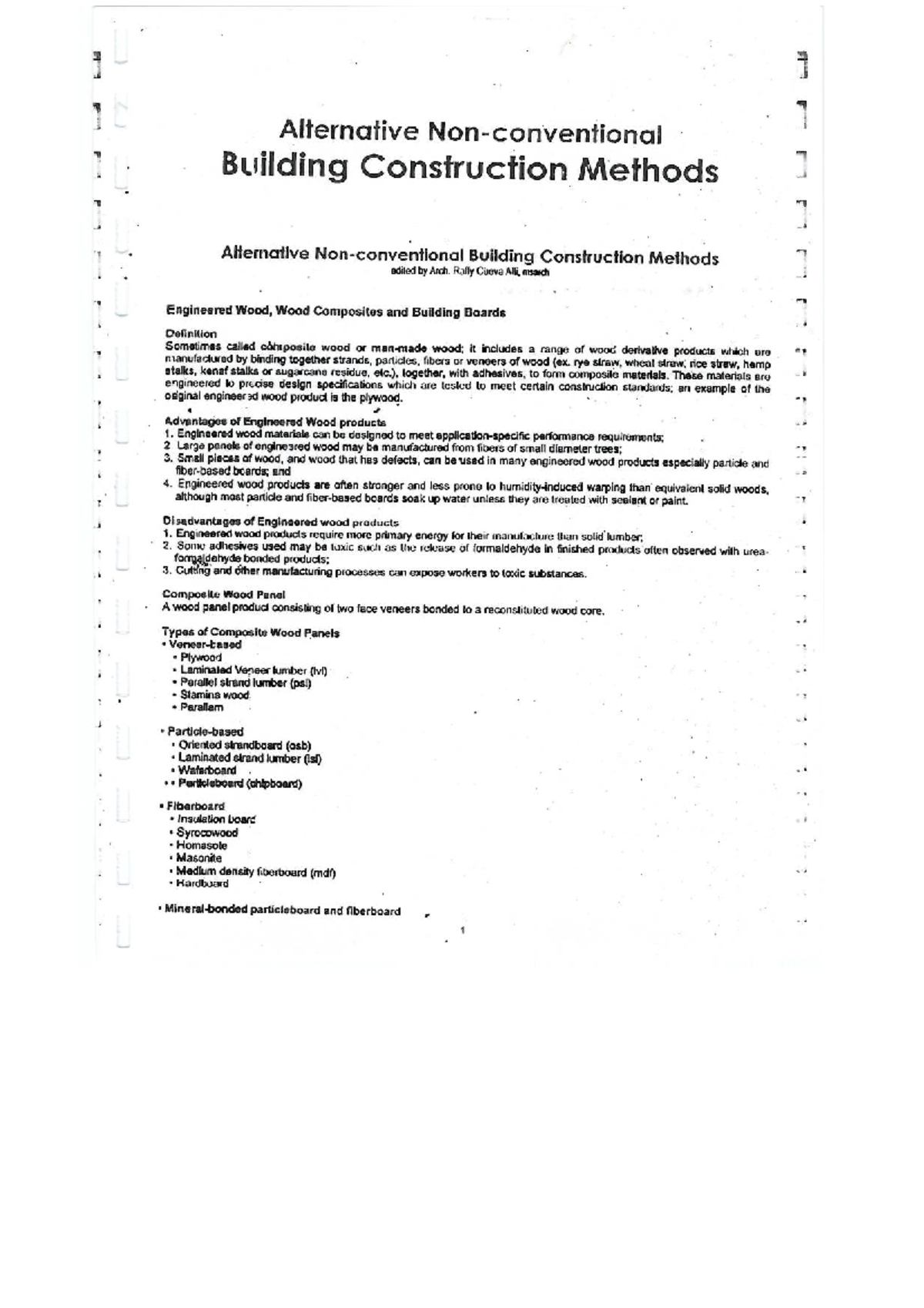 Building Tech 5: Comprehensive Overview and Key Concepts - Studocu