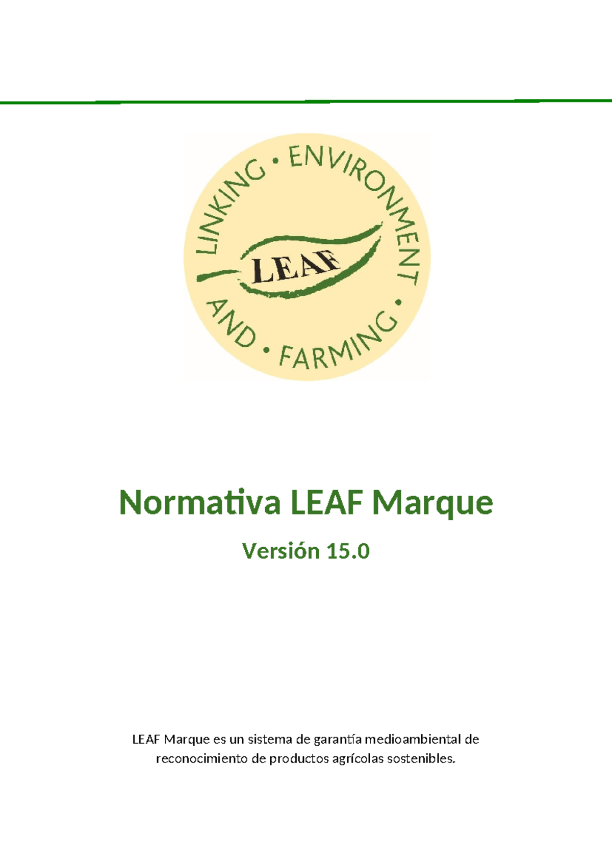 Leaf-marque-standard-v15.0-spanish-final - Normativa LEAF Marque ...