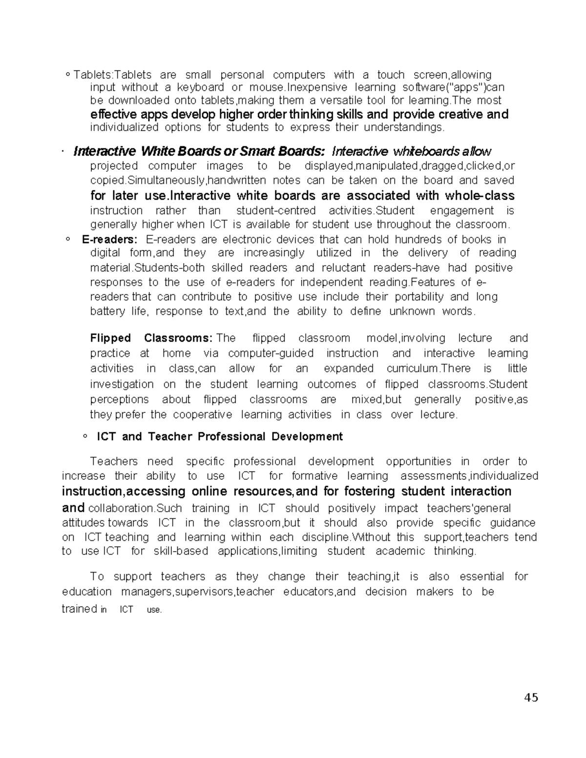 ICT in Education: Enhancing Learning with Technology Tools - Studocu