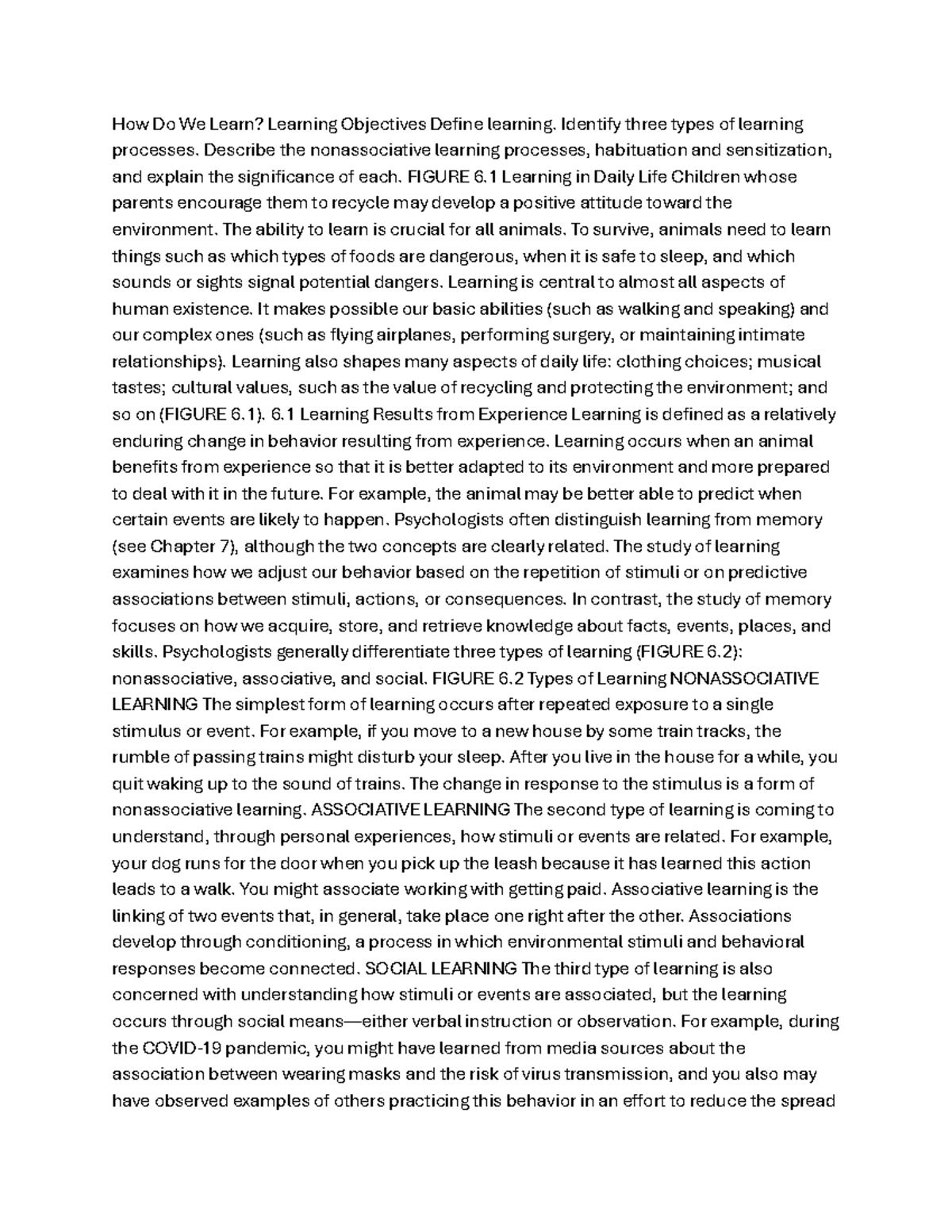 Operant Conditioning and Classical Conditioning Overview: Concepts ...