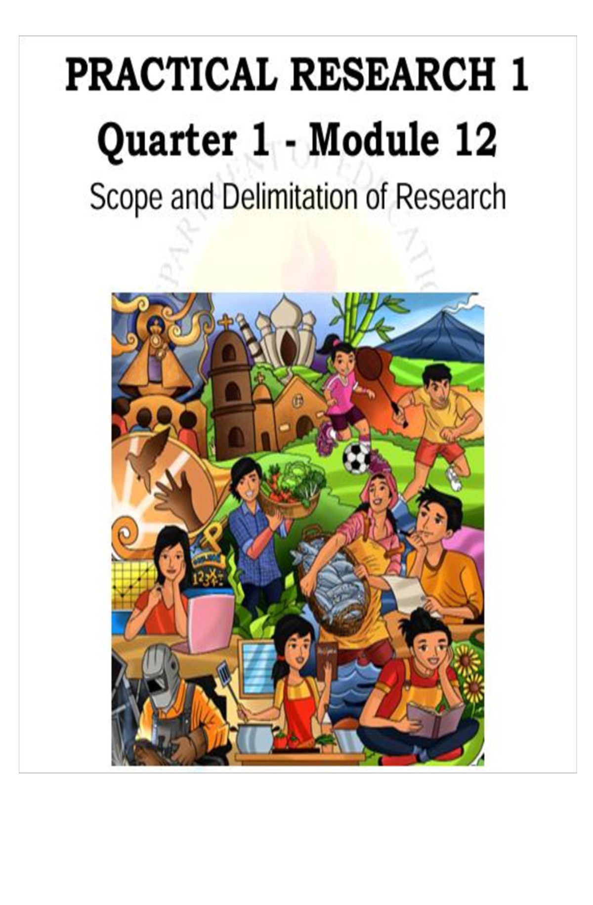 Practical Research 1 Q1 Module 12: Understanding Scope & Delimitation ...