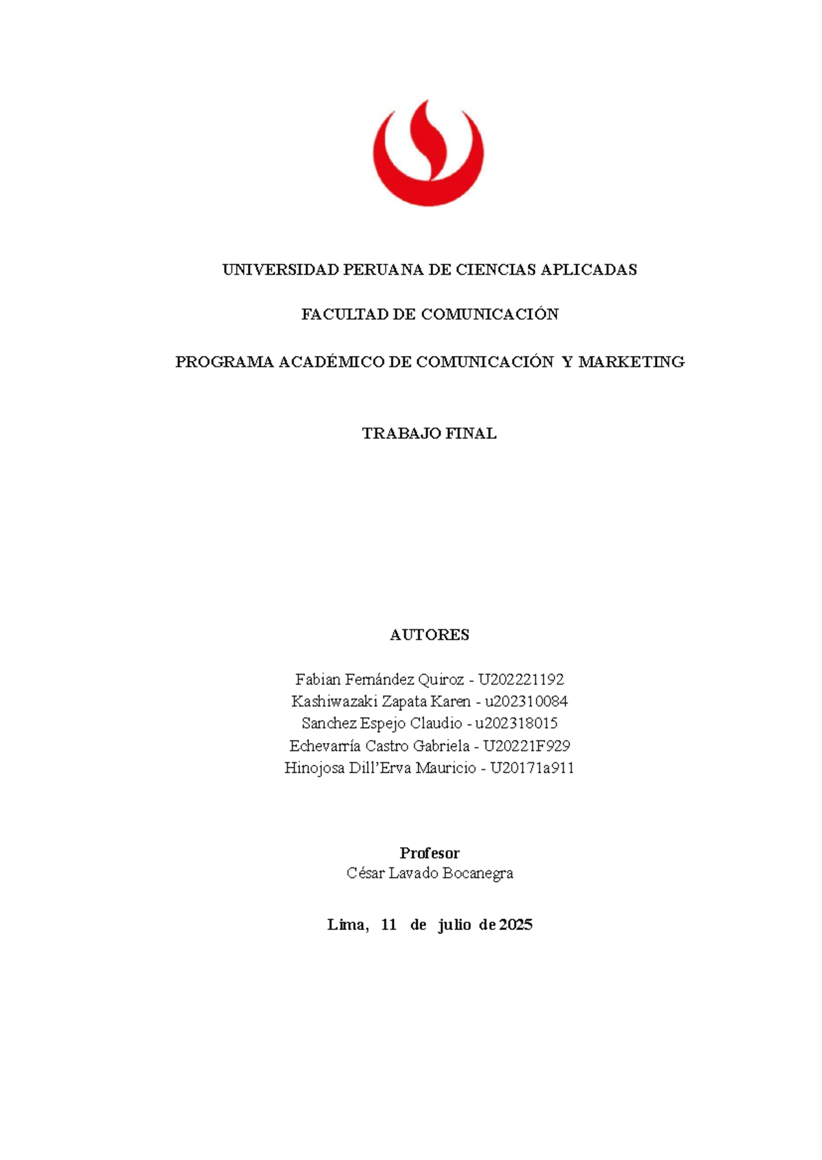 Trabajo Final: Estrategias de Trade Marketing para Tostadas 630 (COM ...
