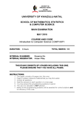 COMP100 - UKZN - Introduction to Computer Science - Studocu