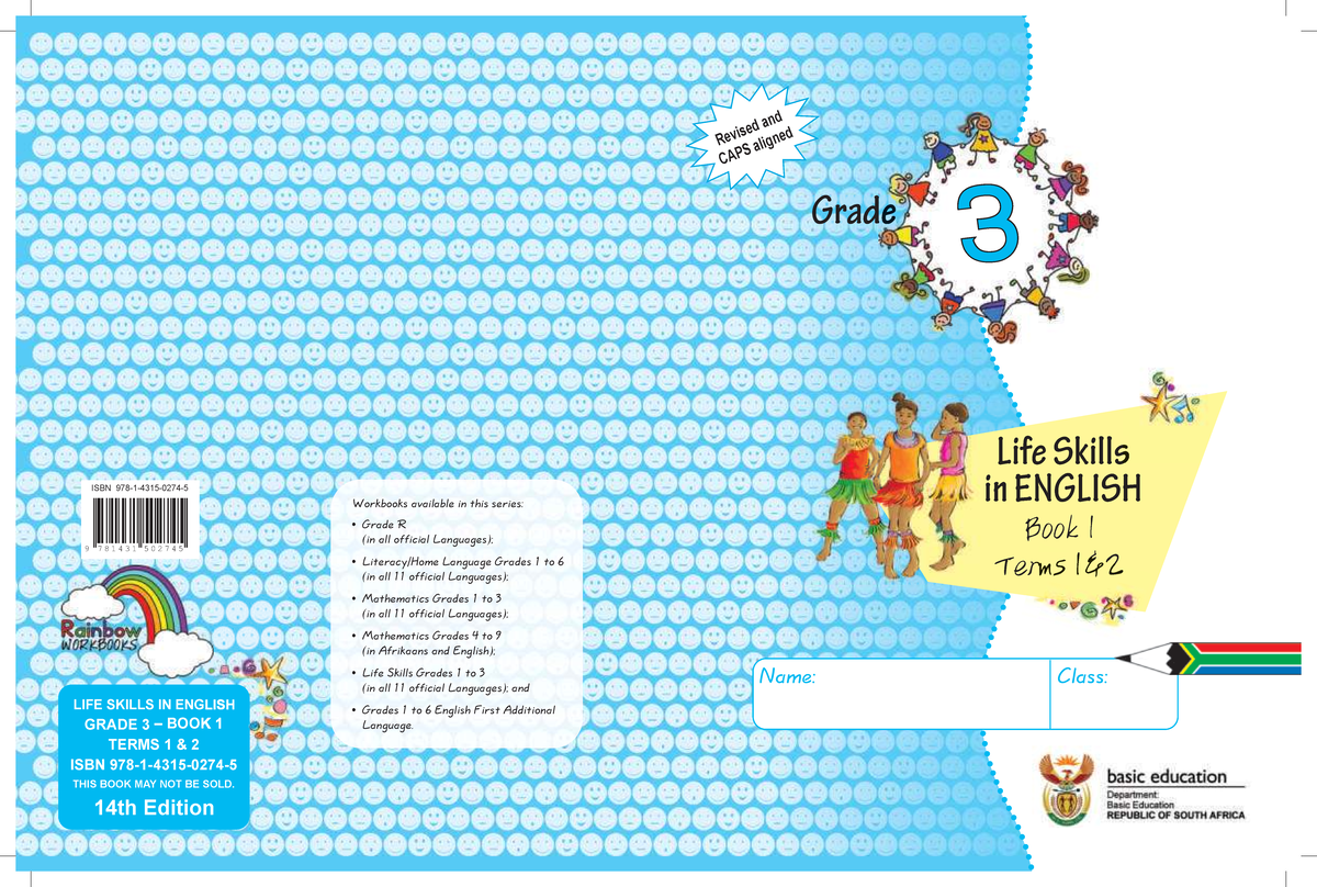 LS English Grade 3 Life Skills Workbook - Terms 1 & 2 - Studocu