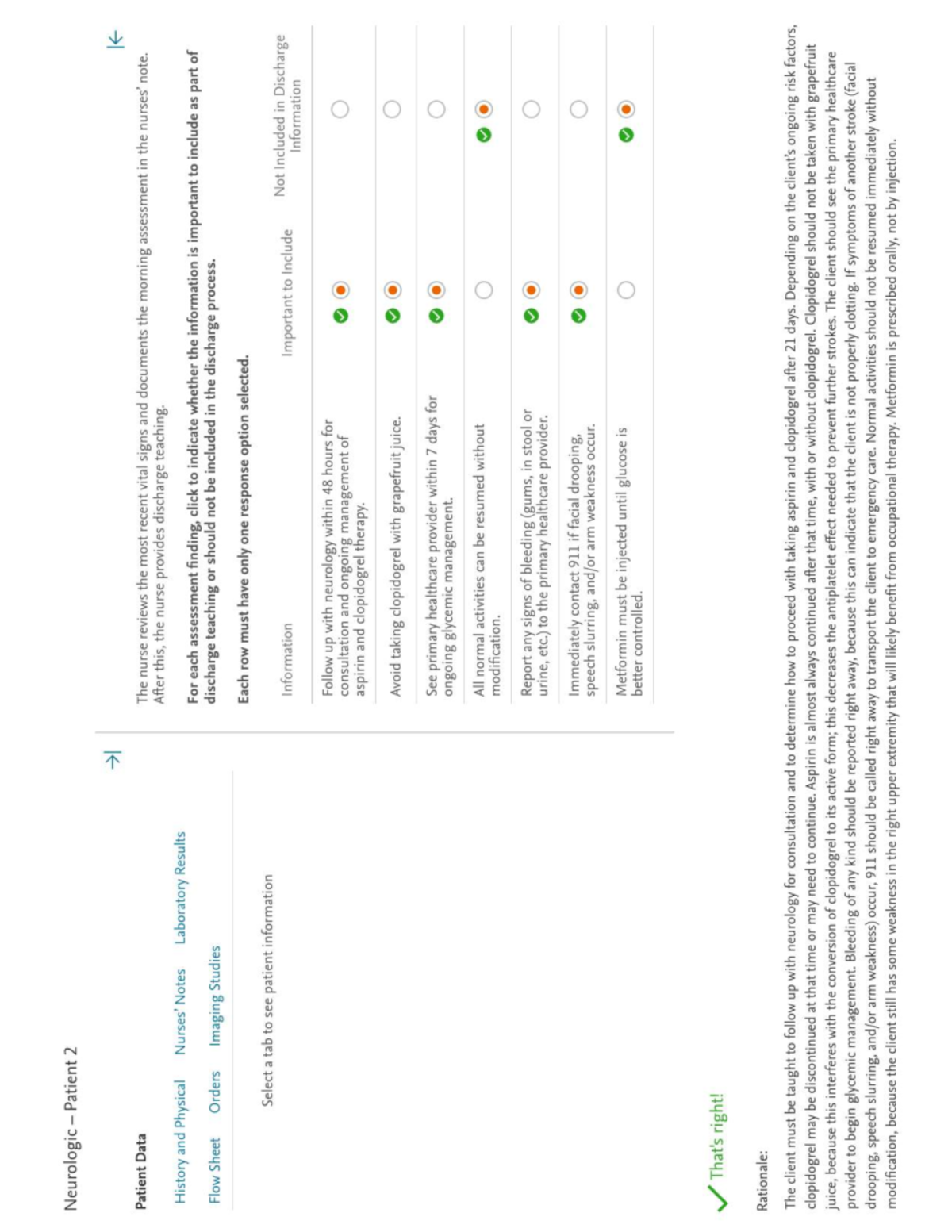 Neurologic Patient Discharge Teaching & Assessment Notes - Studocu