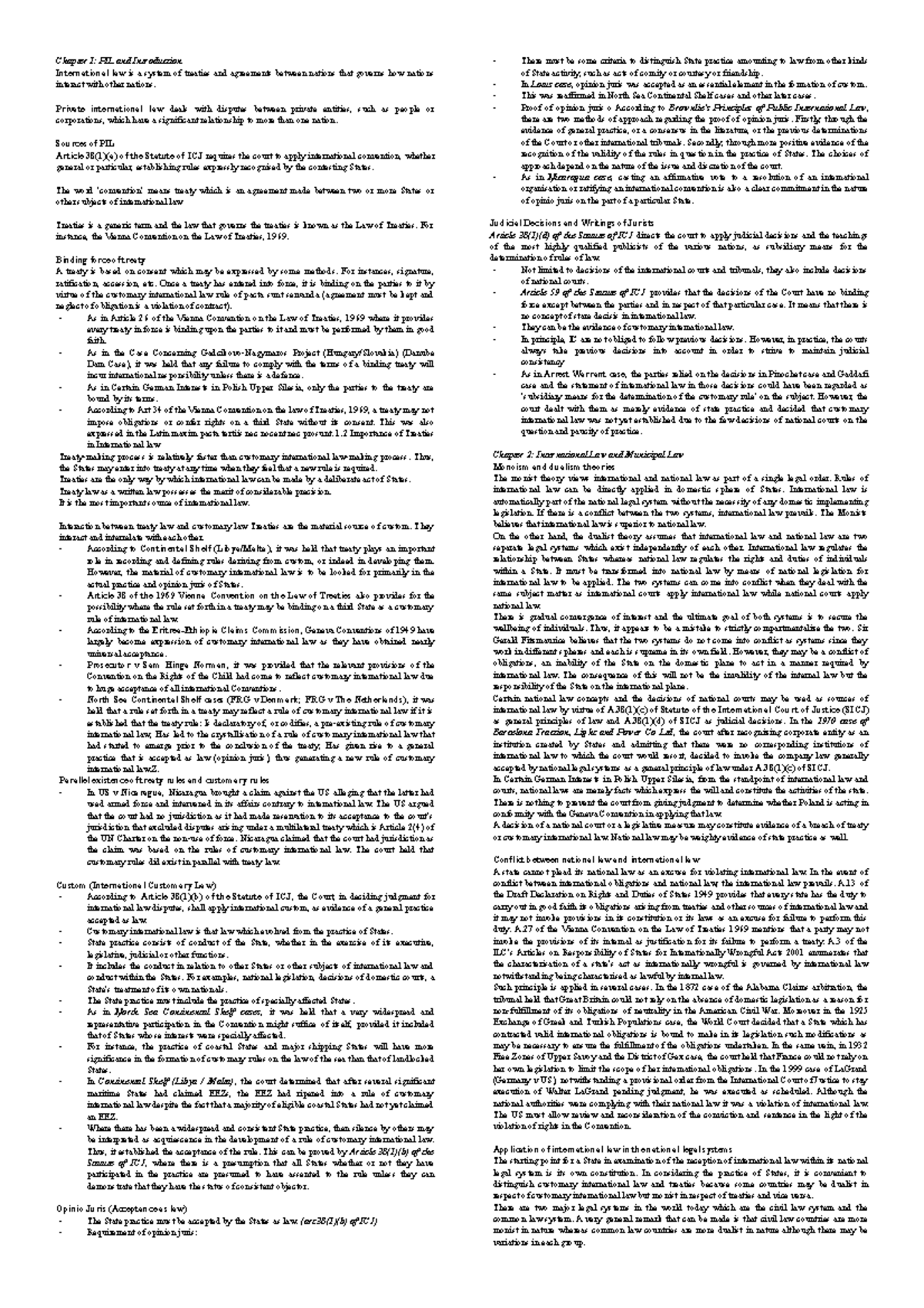 PIL Midterm Study Notes: Key Concepts and Principles Explained - Studocu