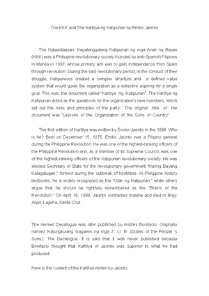 Chapter 2 History 11 Module - CHAPTER 2 Content and Contextual Analysis ...