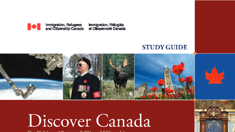 Discover Canada - The Rights and Responsibilities of Citizenship ...