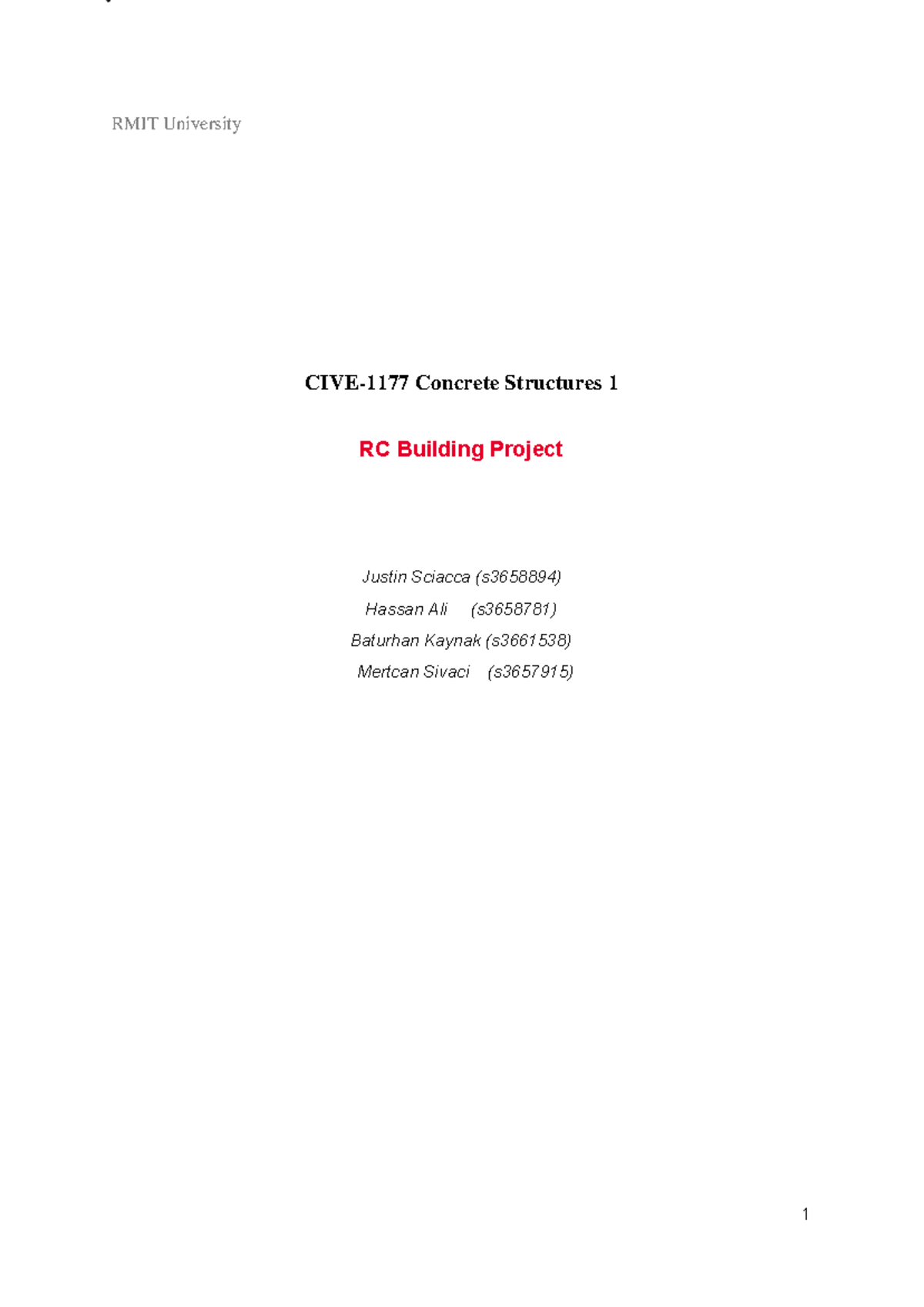 Concrete- Structures-final - RMIT University CIVE-1177 Concrete ...