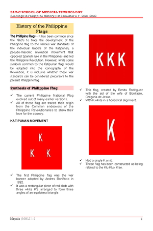 RPH Prelims - notes/reviewer - READING IN PHILIPPINE HISTORY REVIEWER ...