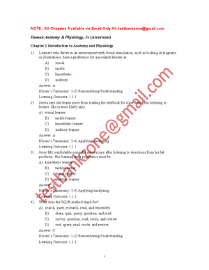 Acquiring Medical Language, 3rd Edition, Test Bank, Solutions by Steven ...