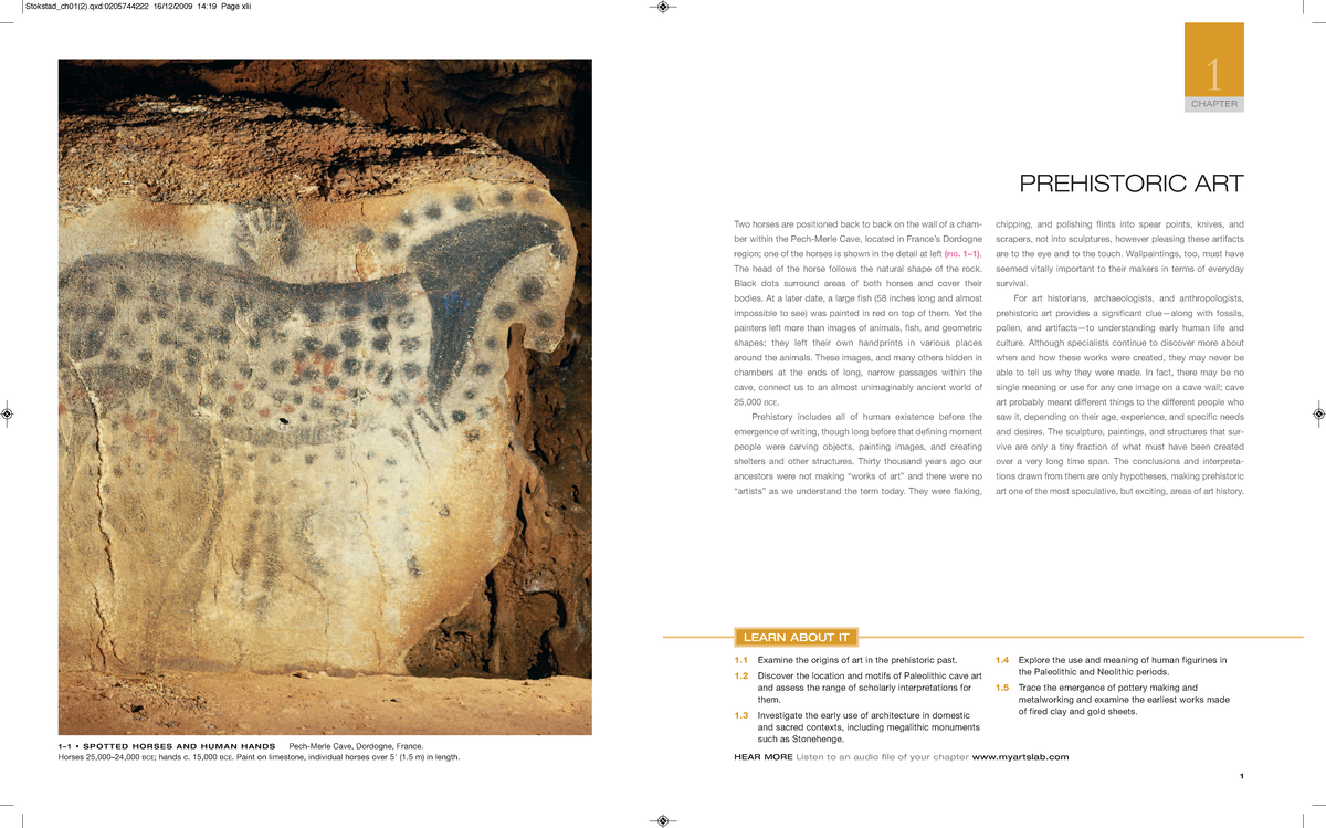 Prehistoric Art Overview: Insights from 25,000 BCE to 3,000 BCE - Studocu
