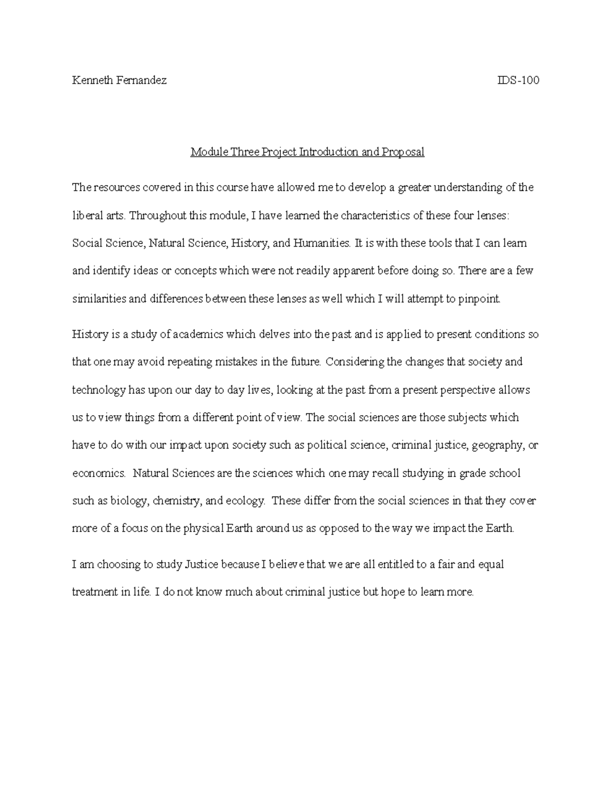 Project Module 3 Kenneth Fernandez Ids Module Three Project