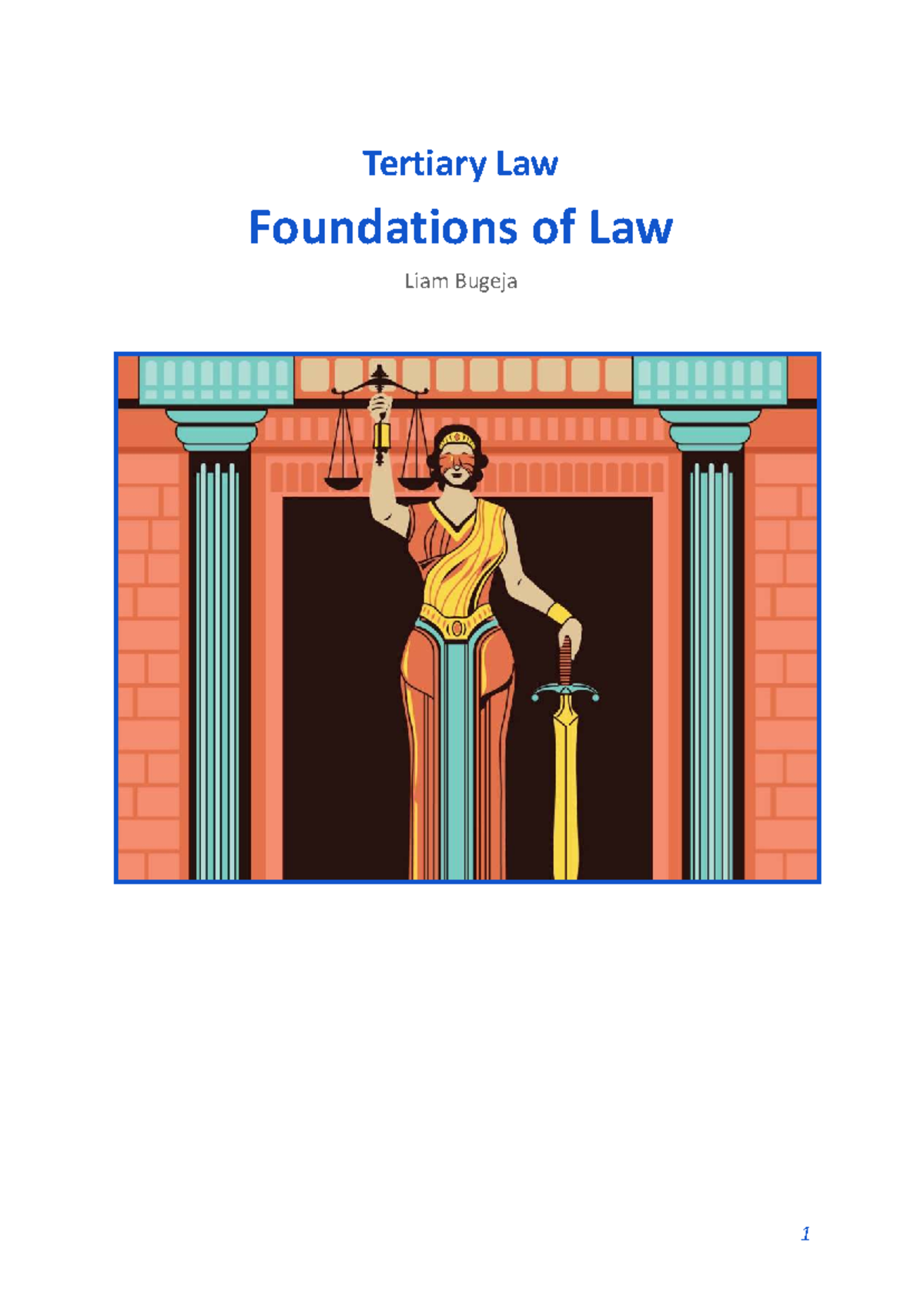 Foundations of Law M1: Tertiary Law Overview and Key Concepts - Studocu