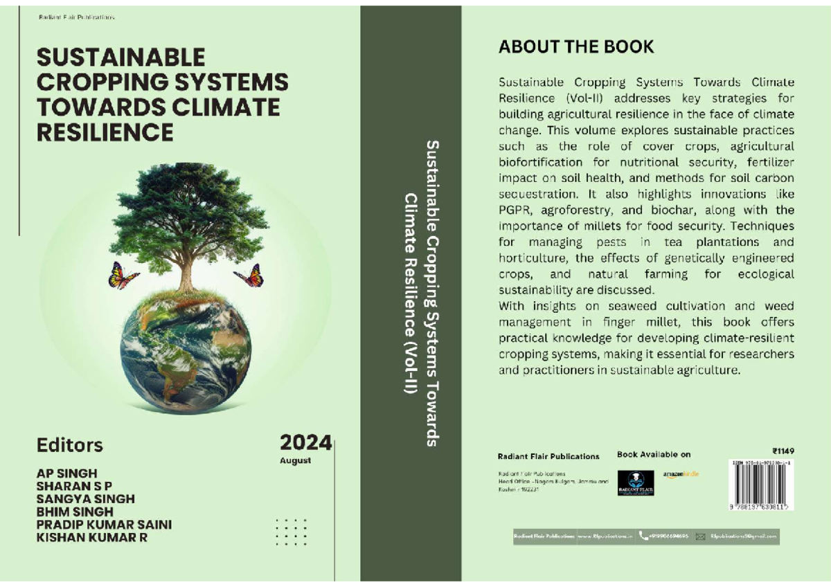 Sustainable Cropping Systems for Climate Resilience: Chapter Insights ...