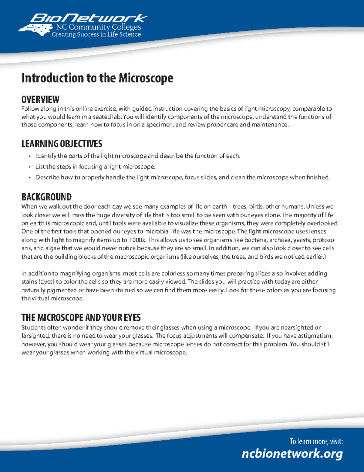 Intro to Microscope: Understanding Its Parts & Usage Techniques - Studocu