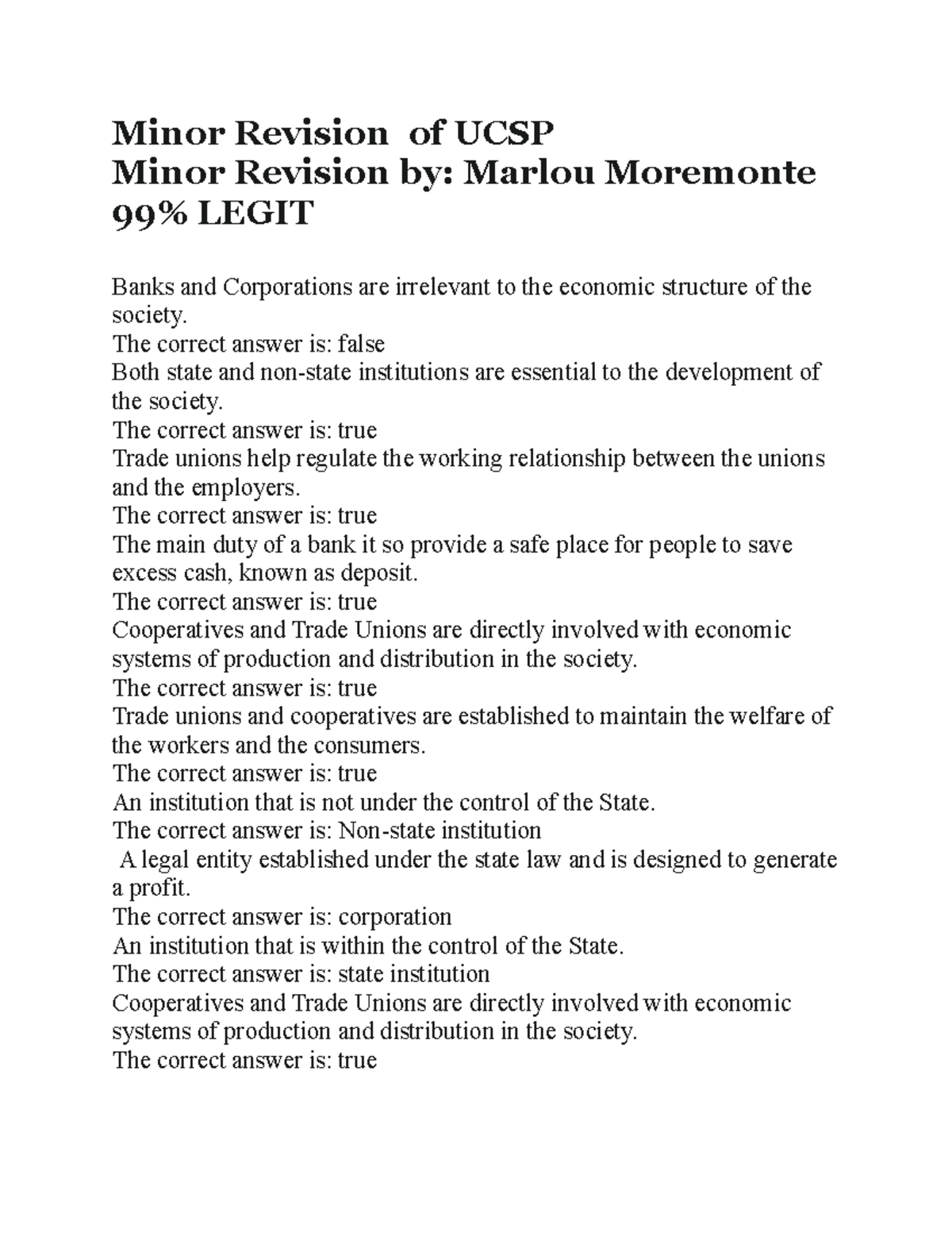 UCSP-11 Minor Revisions: Economic Institutions & Social Change Insights ...