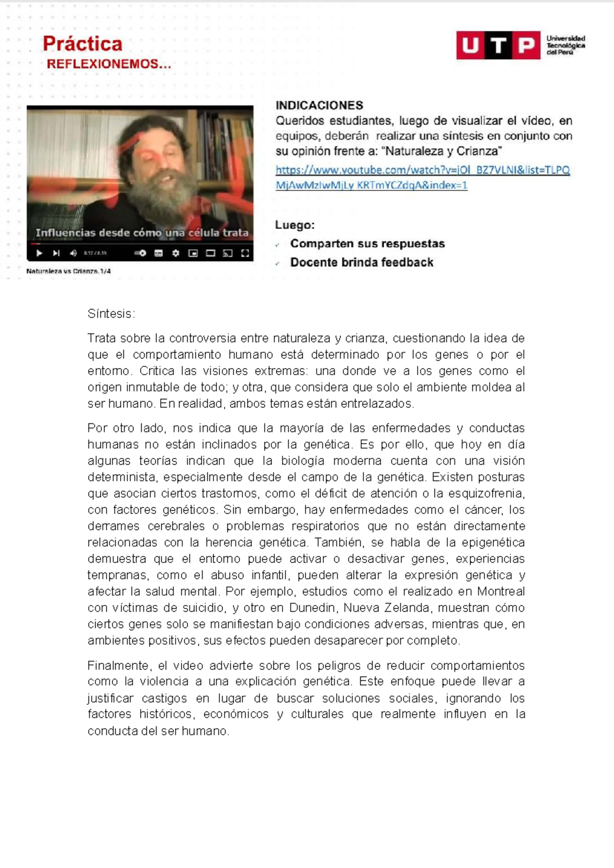 Naturaleza vs Crianza: Análisis de la Influencia Genética y Ambiental ...